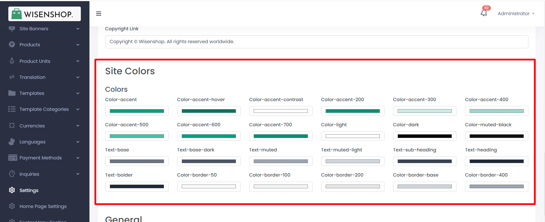 WisenShop Documentation - Multipurpose eCommerce script